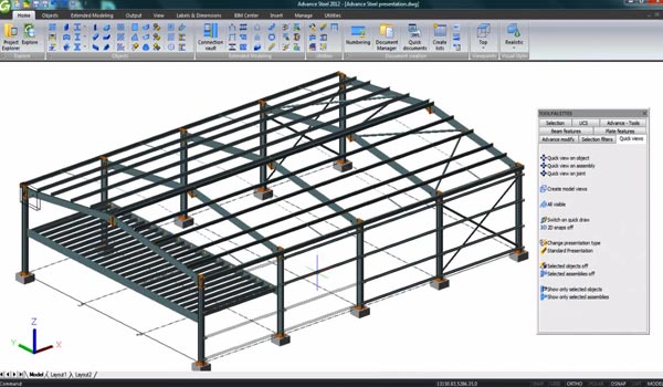 3D Detailing Software | BIM software | Steel Detailing Software