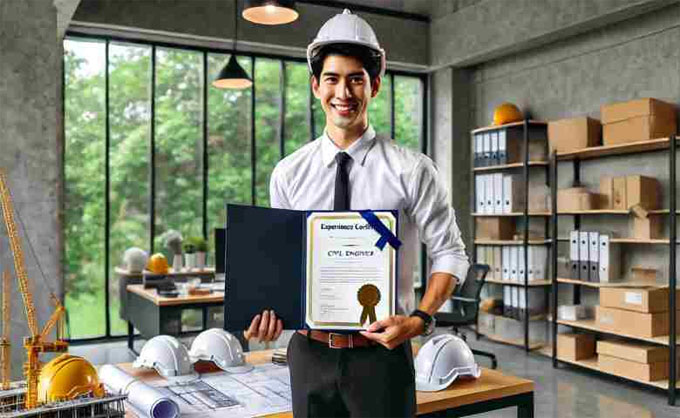 Experience Certificate for Civil Engineer | Experience Certificate