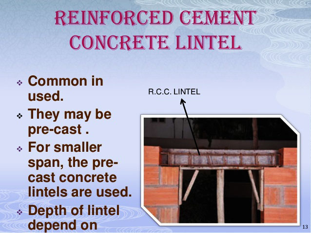 RCC lintel design Process | Detailed design process of rcc lintels