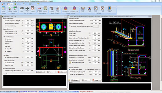Reinforce Concrete Design Software | ACI Code Reinforce Concrete